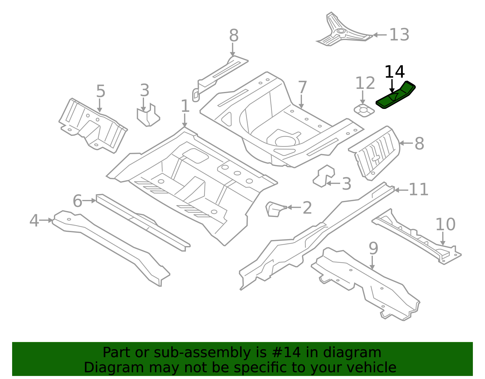 2011 Hyundai Sonata Tow Hook Bracket 65535-3Q000 | MotorMotor