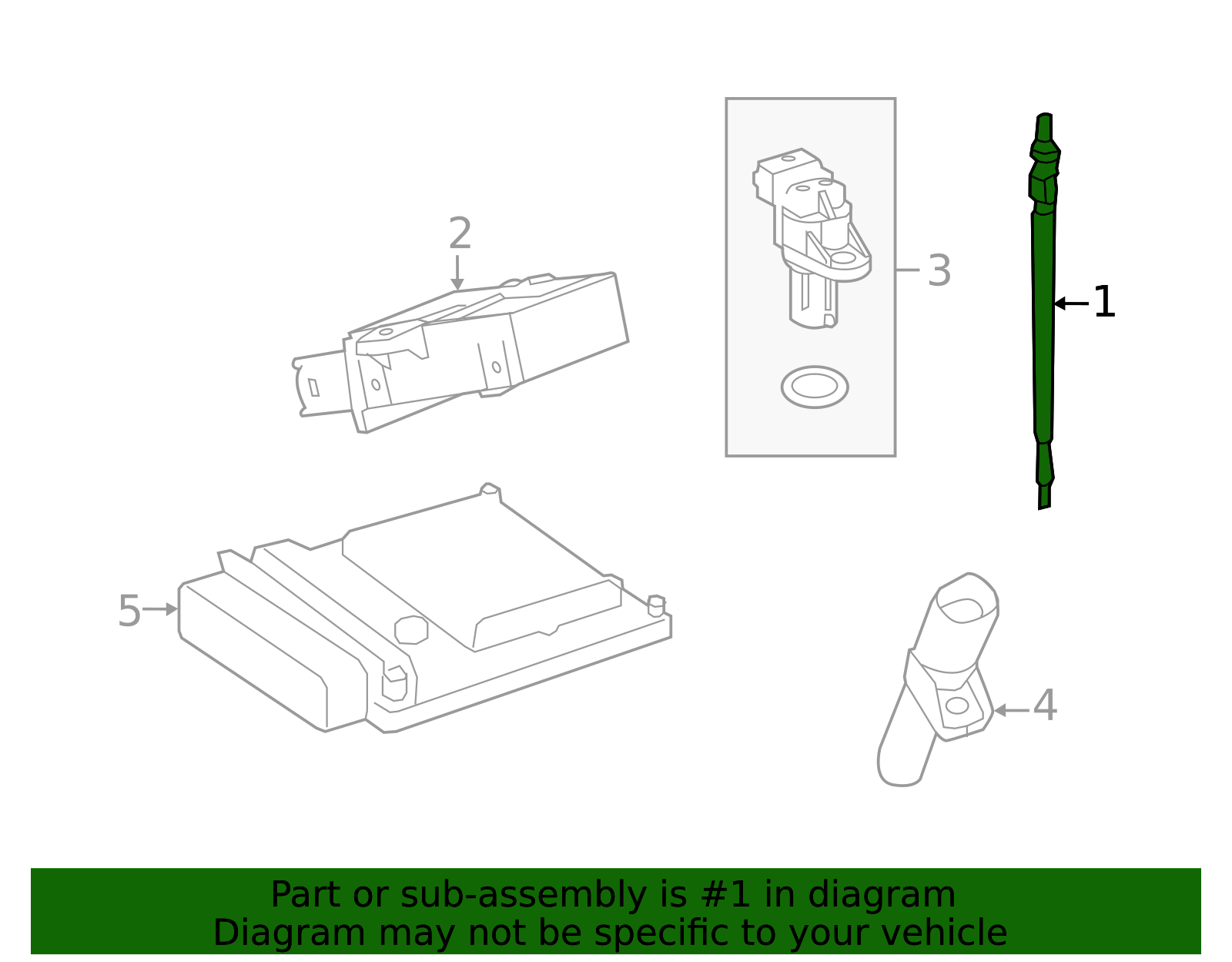 001-159-80-01 - Glow Plug 2012-2025 Mercedes-Benz | Mercedes-Benz ...