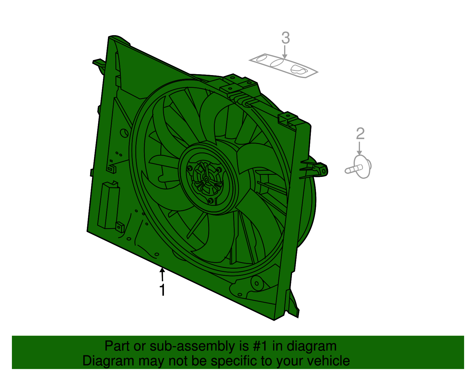 2010-2024 Jaguar Fan Assembly T2R25161 | OEM Parts Online