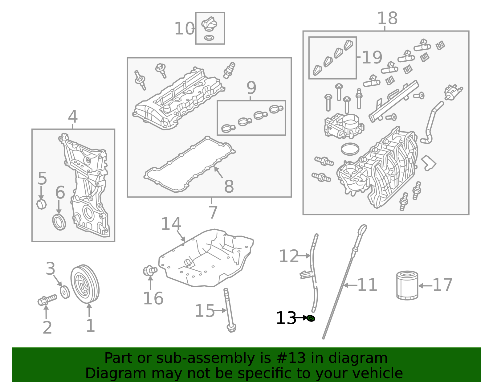 2013-2023 Mopar Engine Oil Indicator Tube O Ring 05047405AA | Mopar ...
