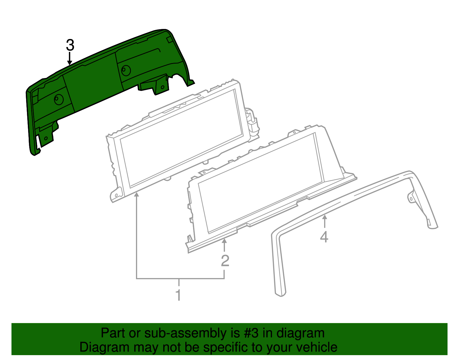 65-50-9-292-449 - High-Quality Back Panel Trim for 2015-2019 BMW ...