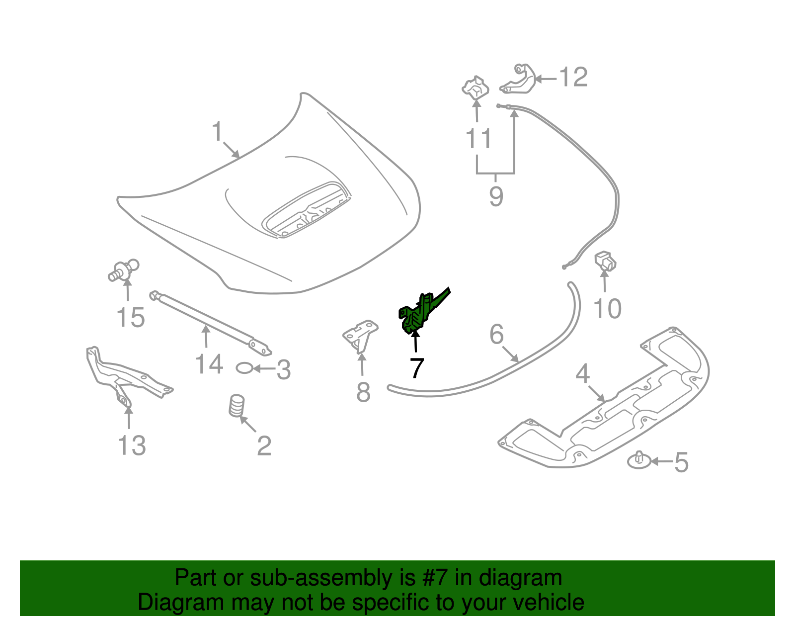 57310SC011 - Lock Assembly - 2008-2013 Subaru Forester | World OEM ...