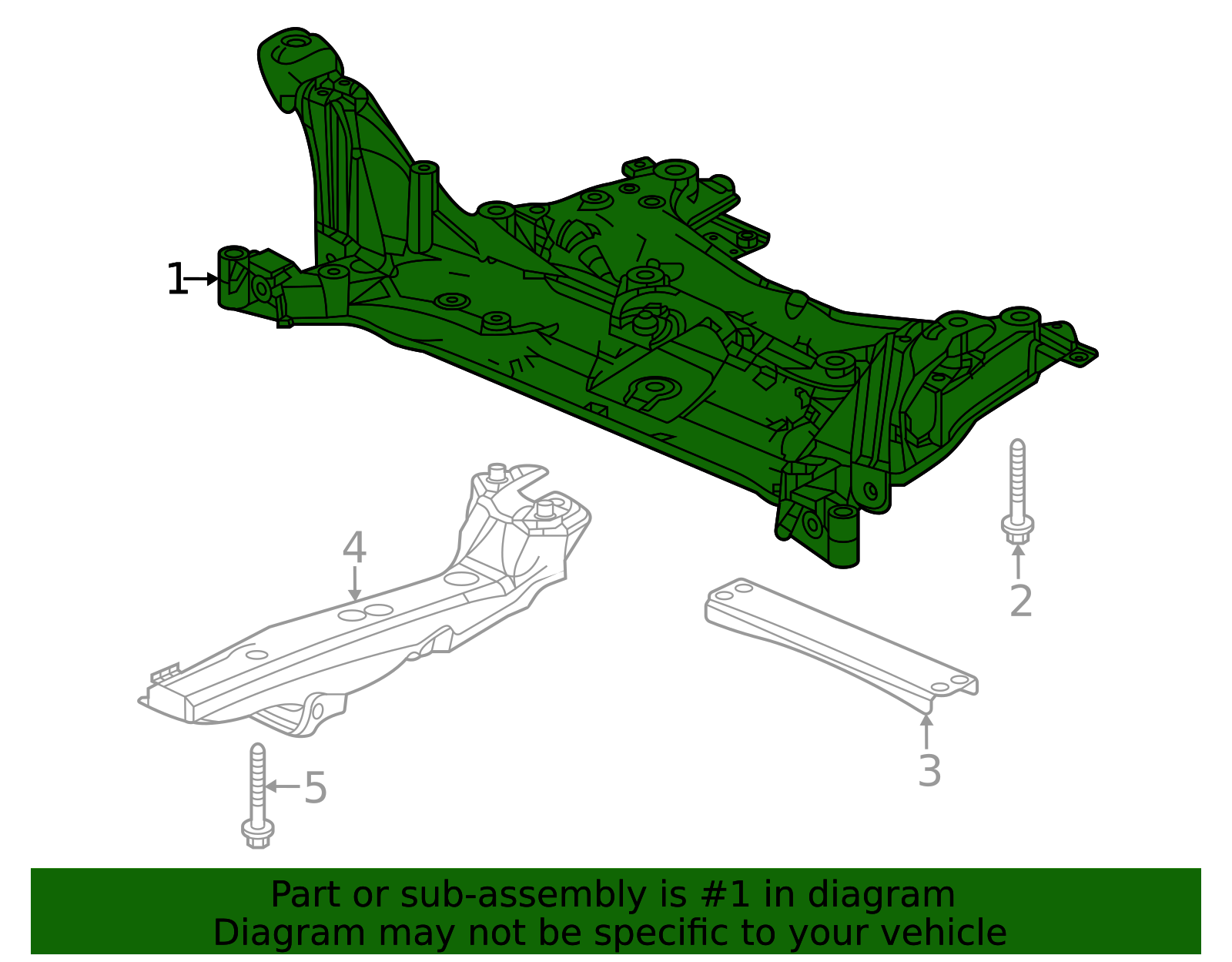 2022-2025 Honda Civic 2022-2025 Honda Civic - Suspension Sub-Frame ...