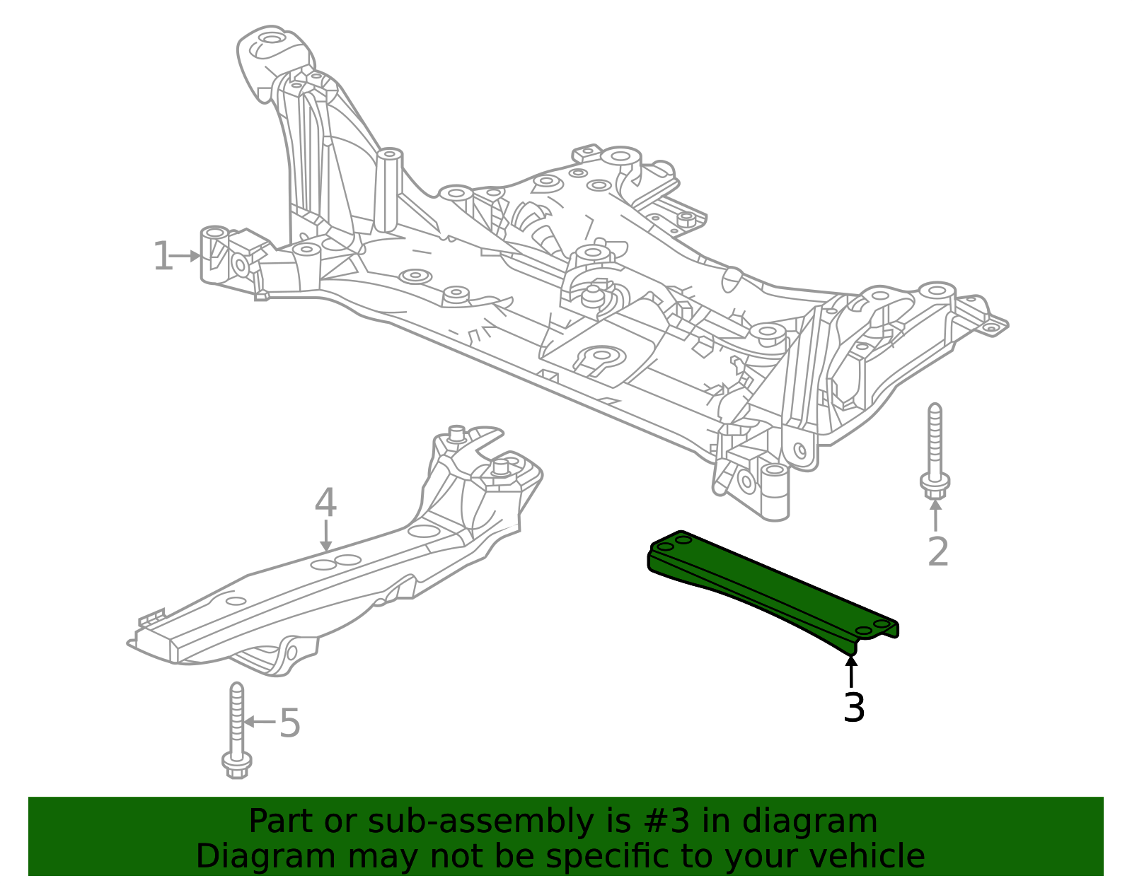 50290-T60-J00 - High-Quality Suspension Subframe Crossmember Brace for ...