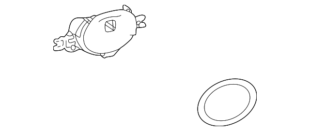 2016-2020 Toyota Mirai Emblem Assembly 67930-62010 | Toyota Parts Center