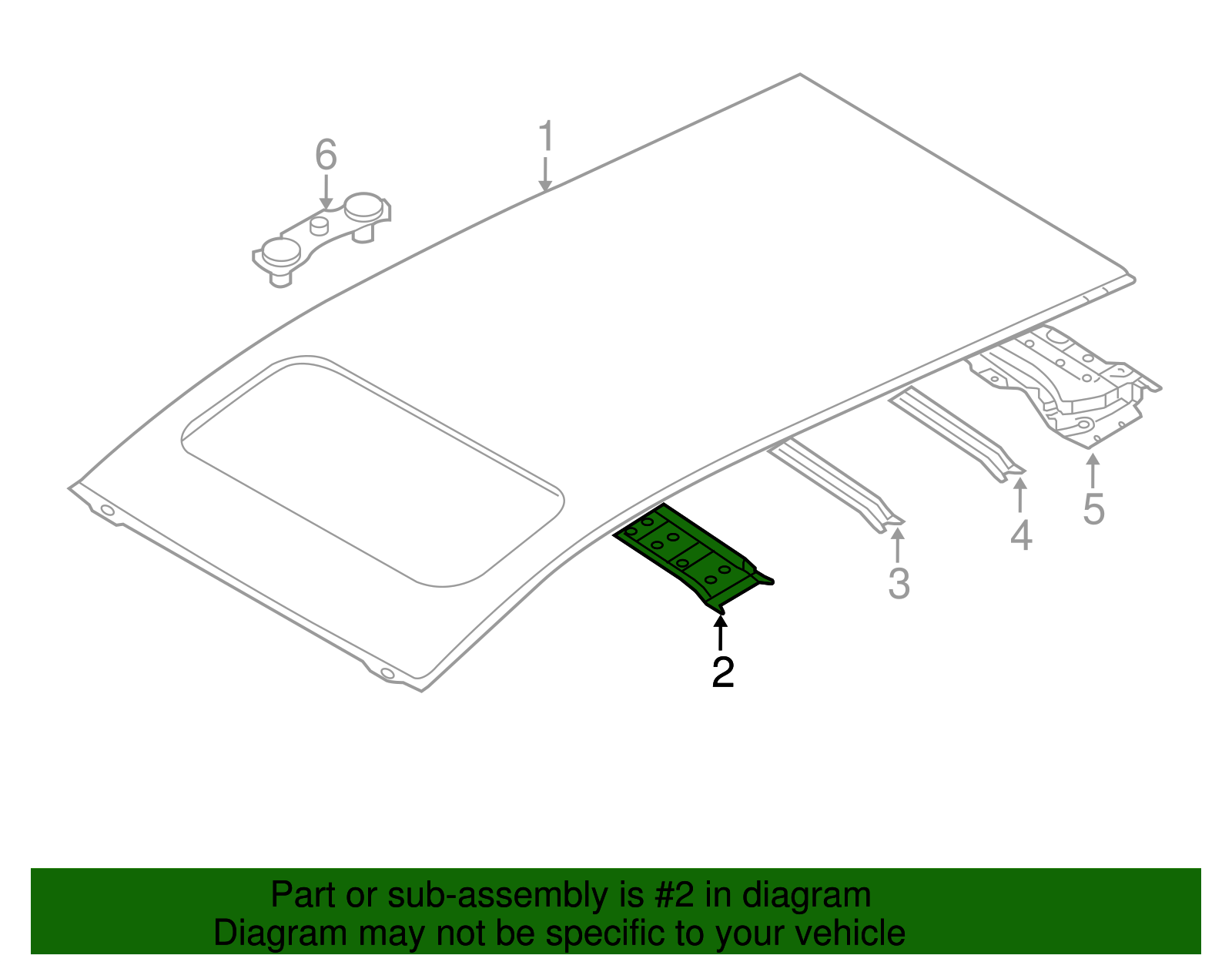 EG21-70-641A - 2007-2012 Mazda CX-7 - Header | Mazda Part Direct