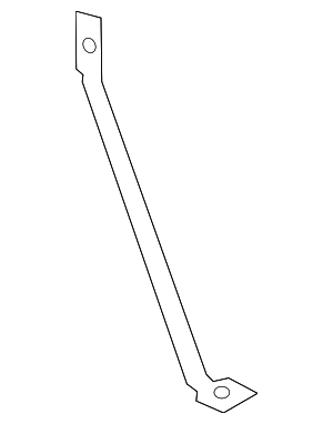 84573368 - Front Bumper Fascia Lower Bracket 2020-2025 Cadillac XT6 ...