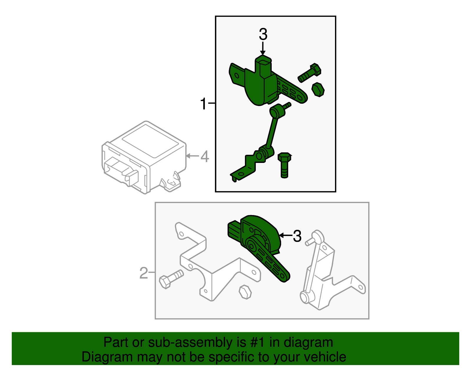 2005-2010 Volkswagen Level Sensor 1K0-941-274-B | Wolfsburg Parts Direct
