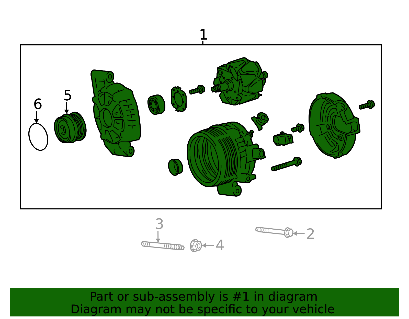 27060-F0010 - Toyota Alternator 2018-2024 Toyota | Performance Auto Parts