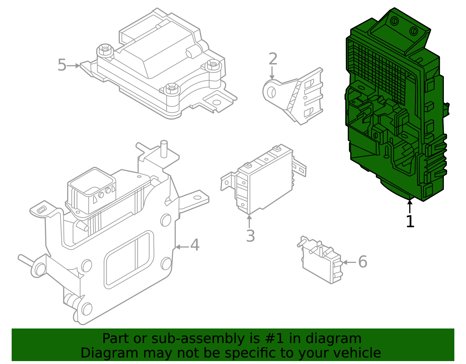 Hyundai - 91950-T6041 - Junction Block - 2021 Genesis GV80 | OEM ...
