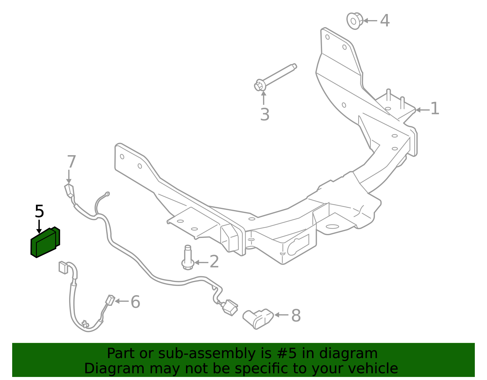 LK4Z-2C006-AA - Trailer Brake Control 2022-2025 Ford | Ford Parts Direct