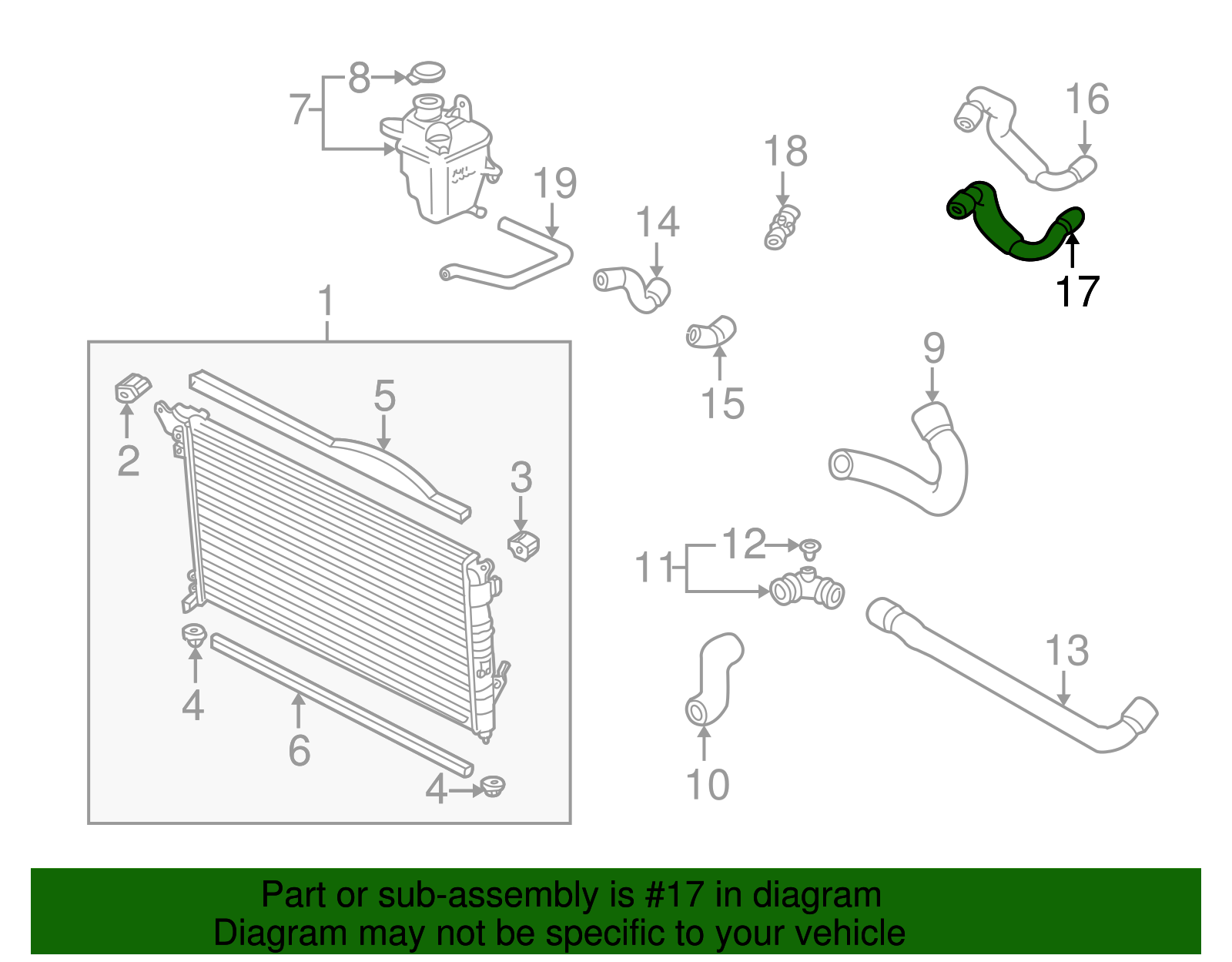 2007-2016 Mini HVAC Heater Hose 64-21-7-609-822 | The BMW Mini Part Store