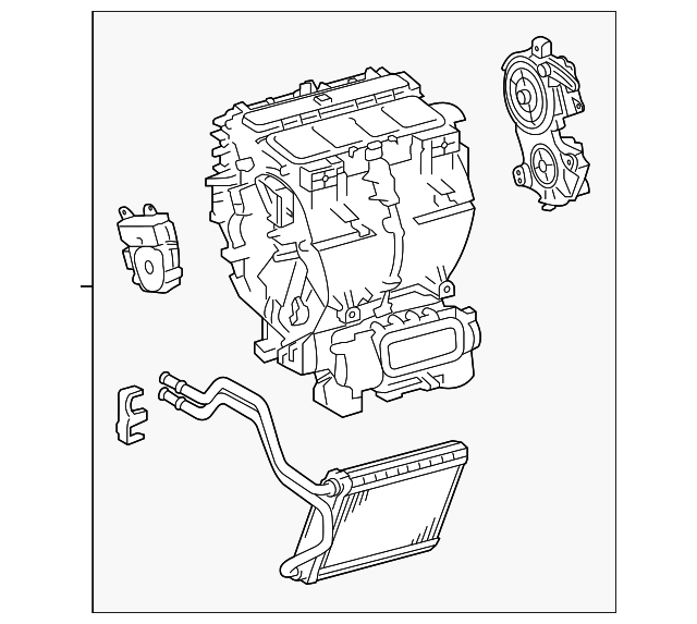 2008-2019 Toyota Highlander 2008-2019 Toyota Highlander - Heater ...