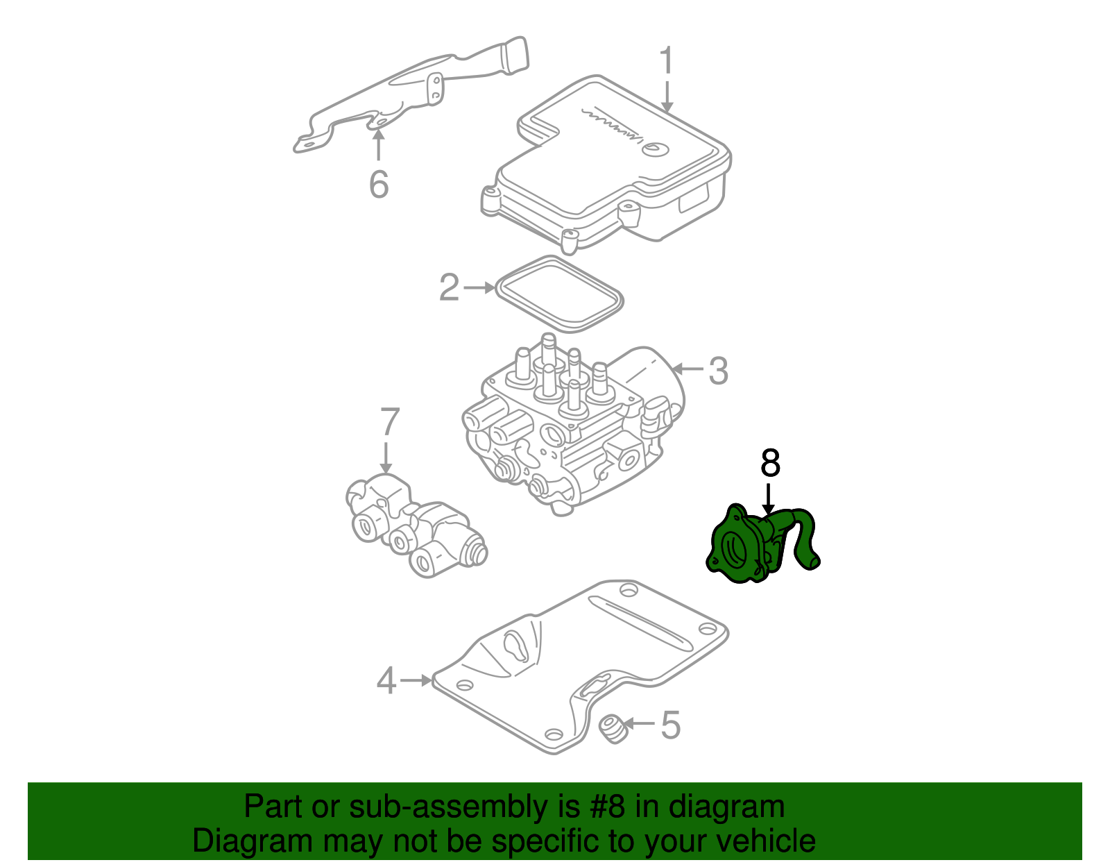15546837 - 1988-2000 GM - Vehicle Speed Sensor | Partners Chevy