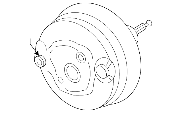 2005-2006 Audi Power Brake Booster 4F0-612-107-C | Audi USA Parts