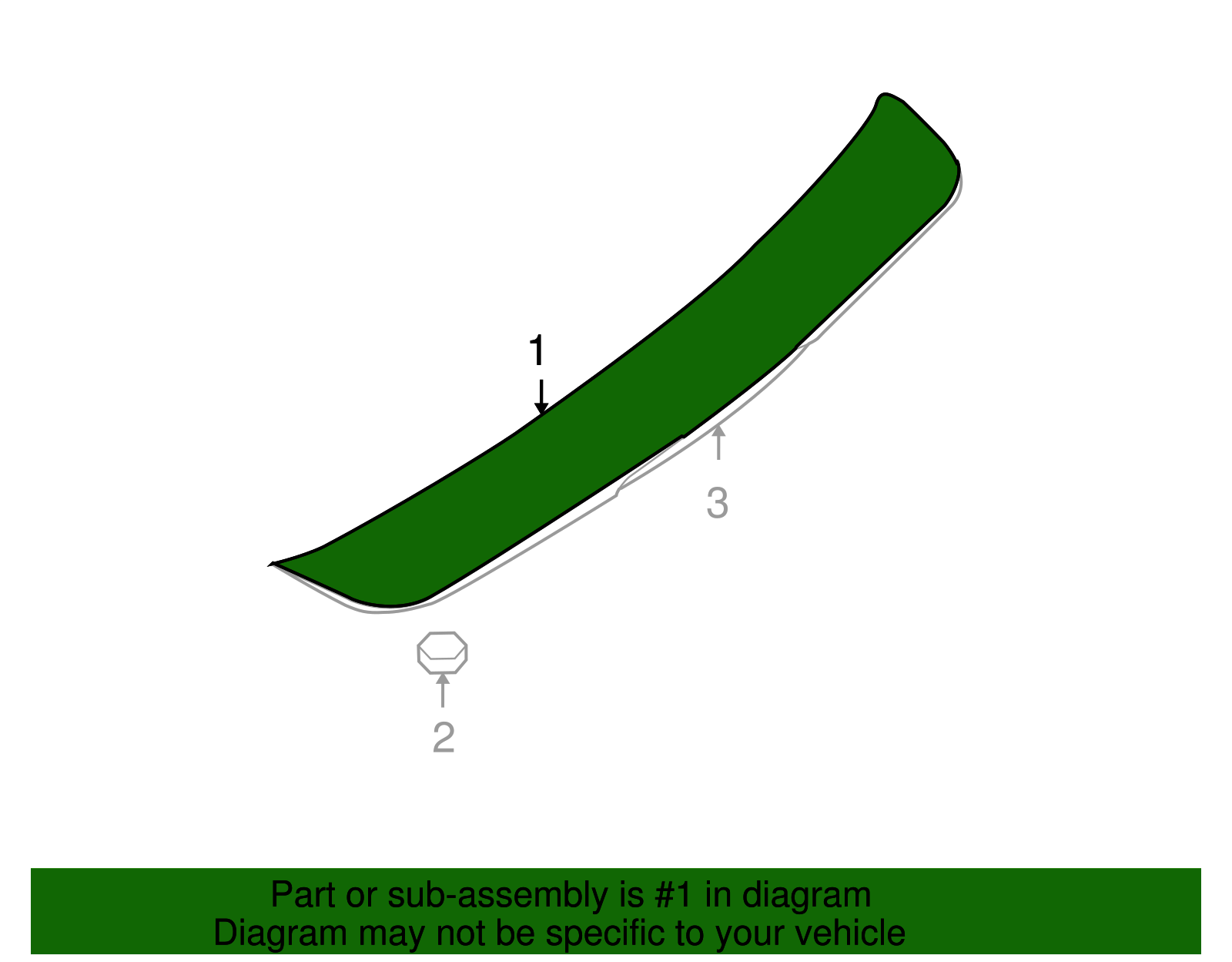 2009-2014 Nissan Maxima Spoiler Assembly 96030-9N05A | Bill Kay Nissan ...