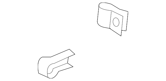 W714113-S439 - Upper Center Pillar Trim Retainer Clip 2015-2025 Ford ...