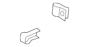 W714113-S439 - Upper Center Pillar Trim Retainer Clip 2015-2025 Ford ...