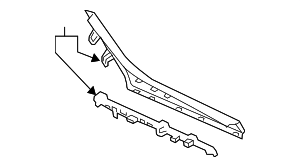 2018-2021 Mazda 6 Side Trim GRF5-64-47X-02 | MazdaParts.Online