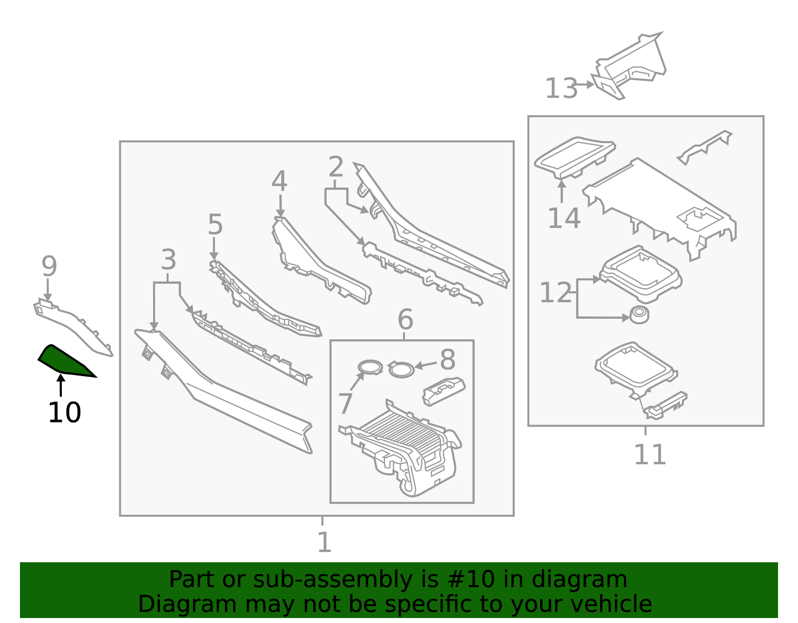 GRF5-60-55X-02 - High-Quality Front Trim for AutoNation Parts