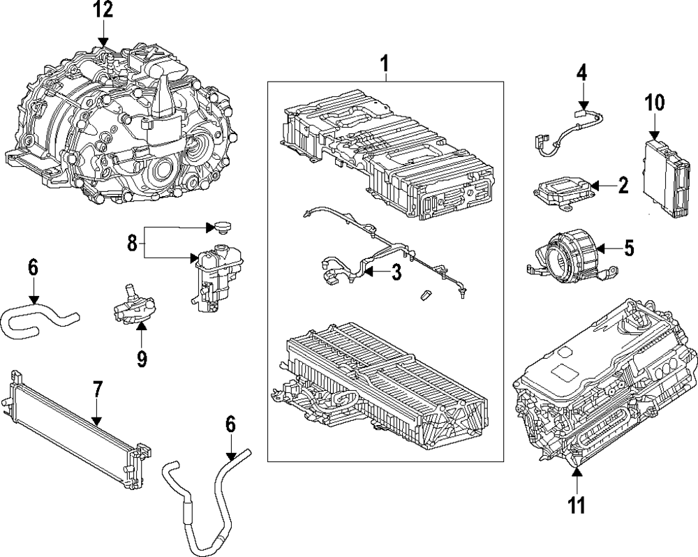 2022 Toyota RAV4 Prime Inverter Assembly G92A0-42111 | Toyota Parts Center