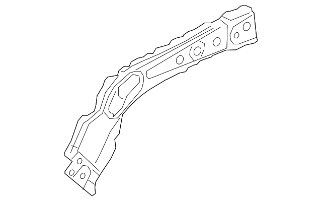 2018-2025 Toyota Rail Reinforced 53734-06150 | Toyota Parts Center