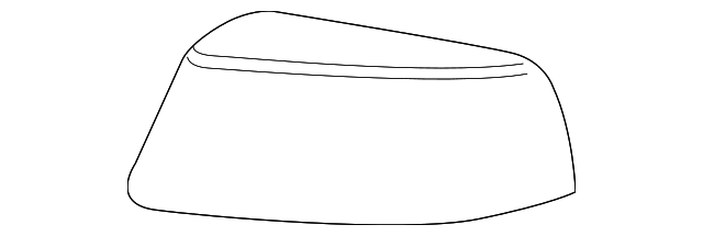 2015-2020 GM Outside Upper Rear View Mirror Housing Cover in Chrome ...