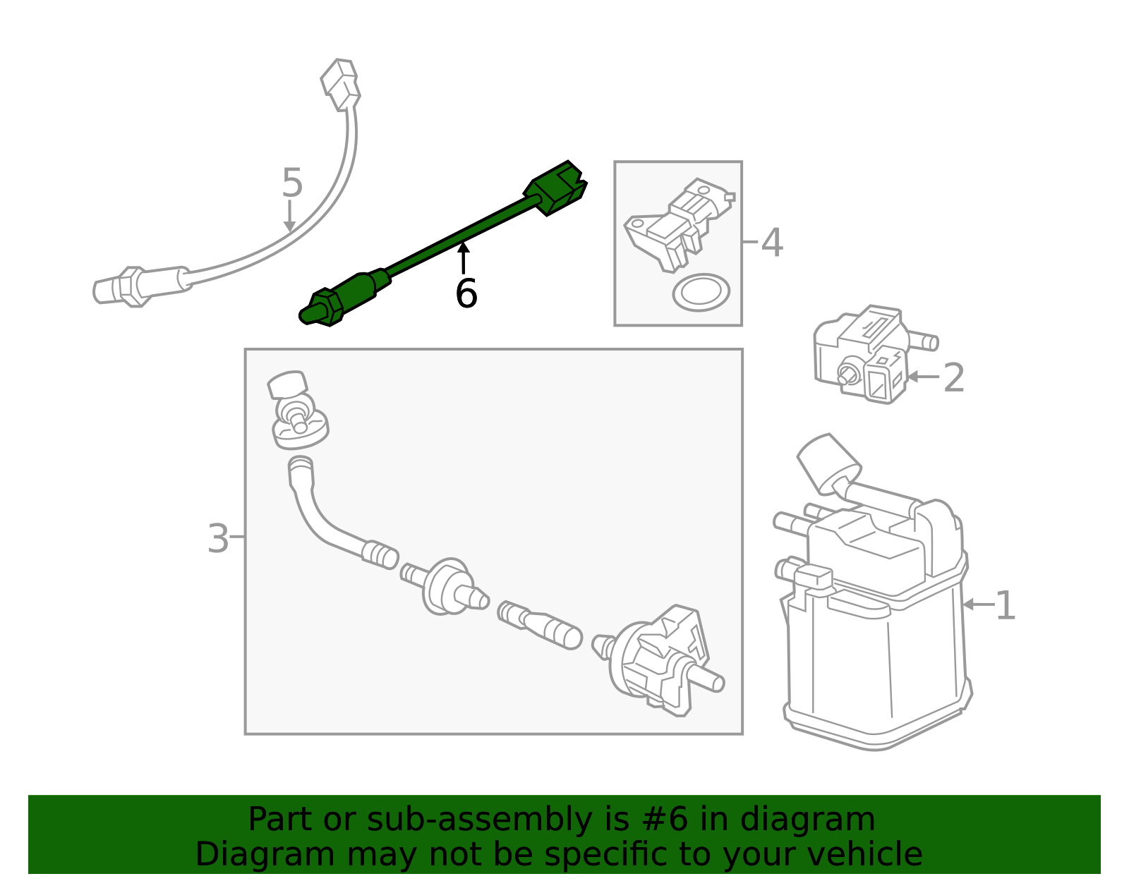 2013-2022 GM Heated Oxygen Sensor 55574135 | OEM Parts Online