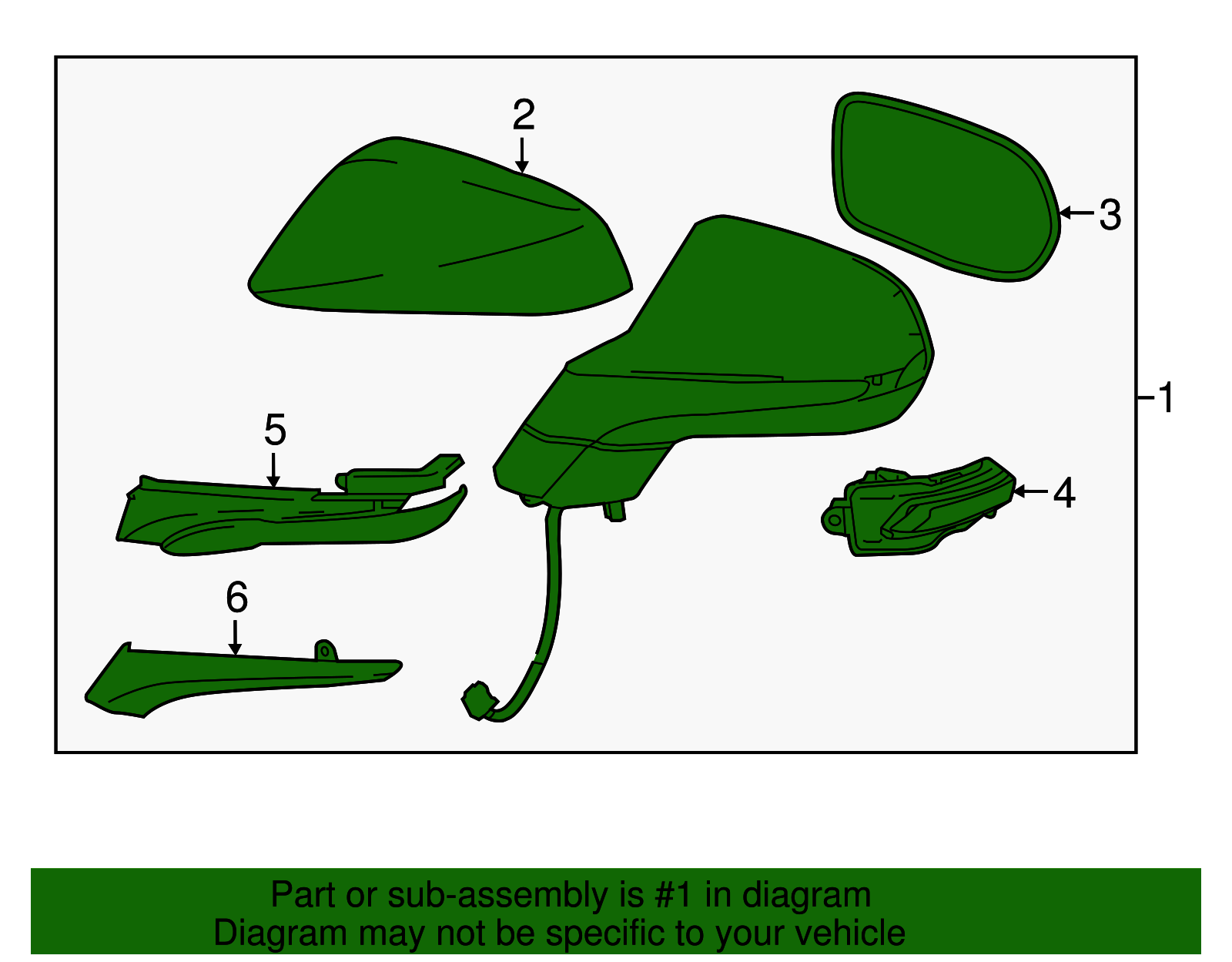 87940-78030-C1 - 2015 Lexus - Mirror Assembly | My L Parts