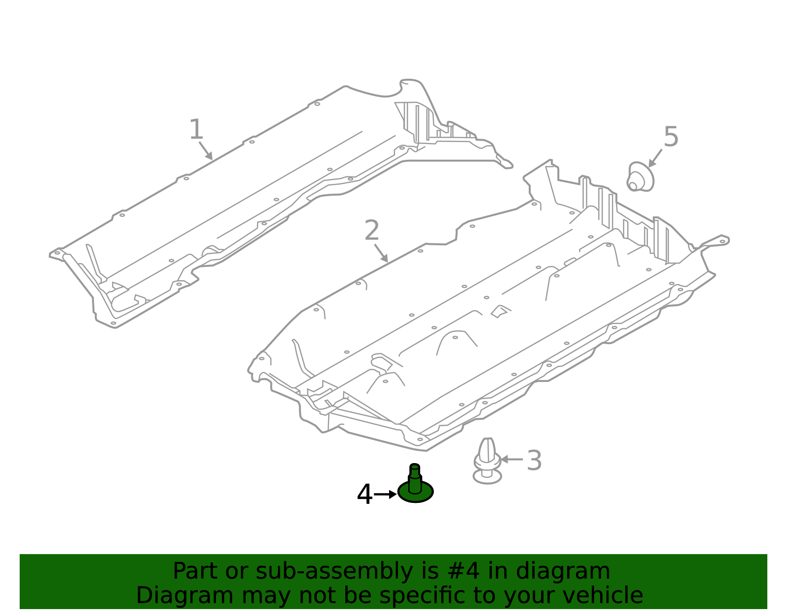 2008-2025 Nissan Sash Channel Bolt 01121-N6211 | Nissan Parts Plus