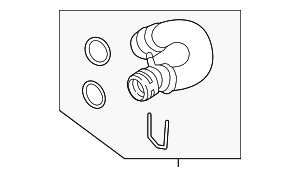2012-2015 Audi Upper Hose 4G0-122-101 | OEM Parts Online