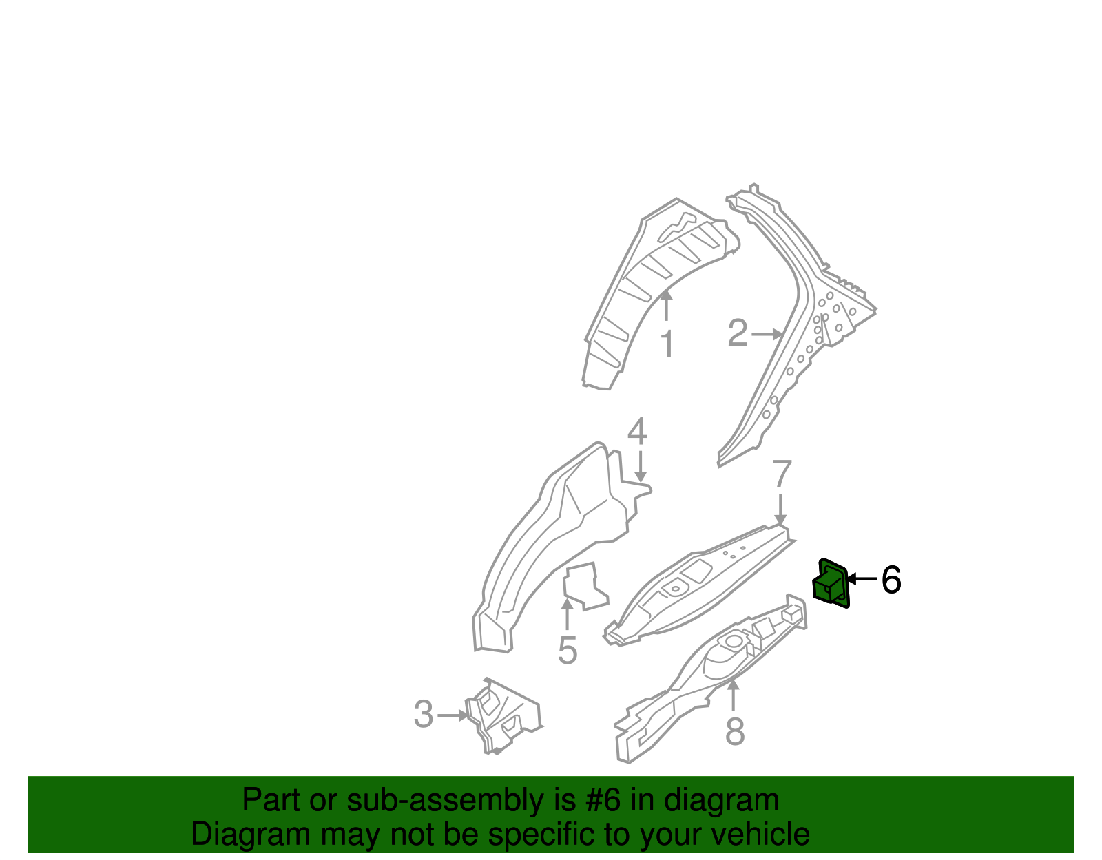 2007-2019 BMW | Bumper Bracket | 41117137827 | BMW OEM Parts Store