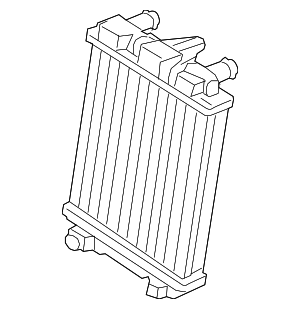4H0-145-804-A - Auxiliary Radiator 2013-2018 Audi A8 Quattro | Audi OEM ...