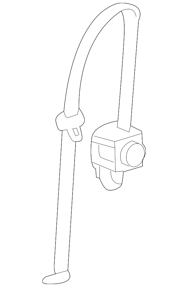 2011-2014 Toyota Sienna Lap & Shoulder Belt 73301-08010-B1 | Toyota ...