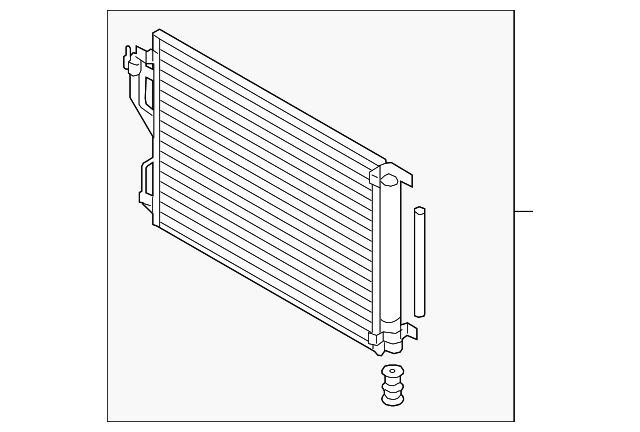2020-2022 Kia Sportage Condenser 97606-D9850 | OEM Parts Online