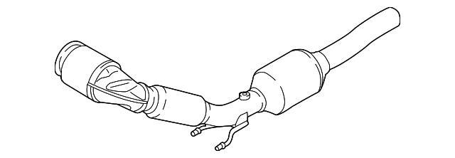2020-2022 Volkswagen Passat Catalytic Converter 561-254-501 | OEM Parts ...