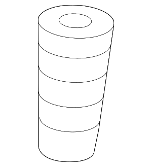 48331-0R010 - Bumper - 2006-2012 Toyota RAV4 | OEM Genuine Toyota Parts