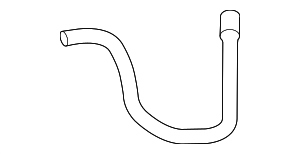 2009-2012 Audi HVAC Heater Hose 8K1-819-371-AB | OEM Parts Online