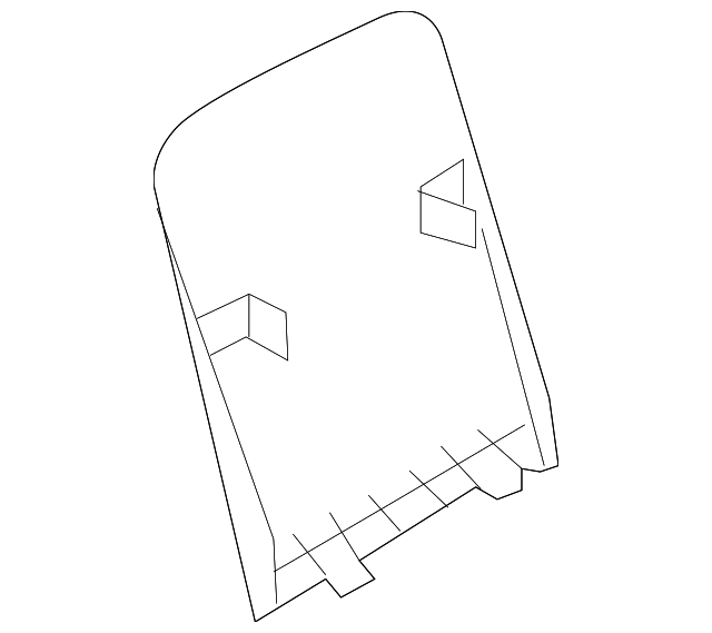 2021-2024 Nissan Armada Seat Back Panel 87690-1LB1A | TascaParts.com