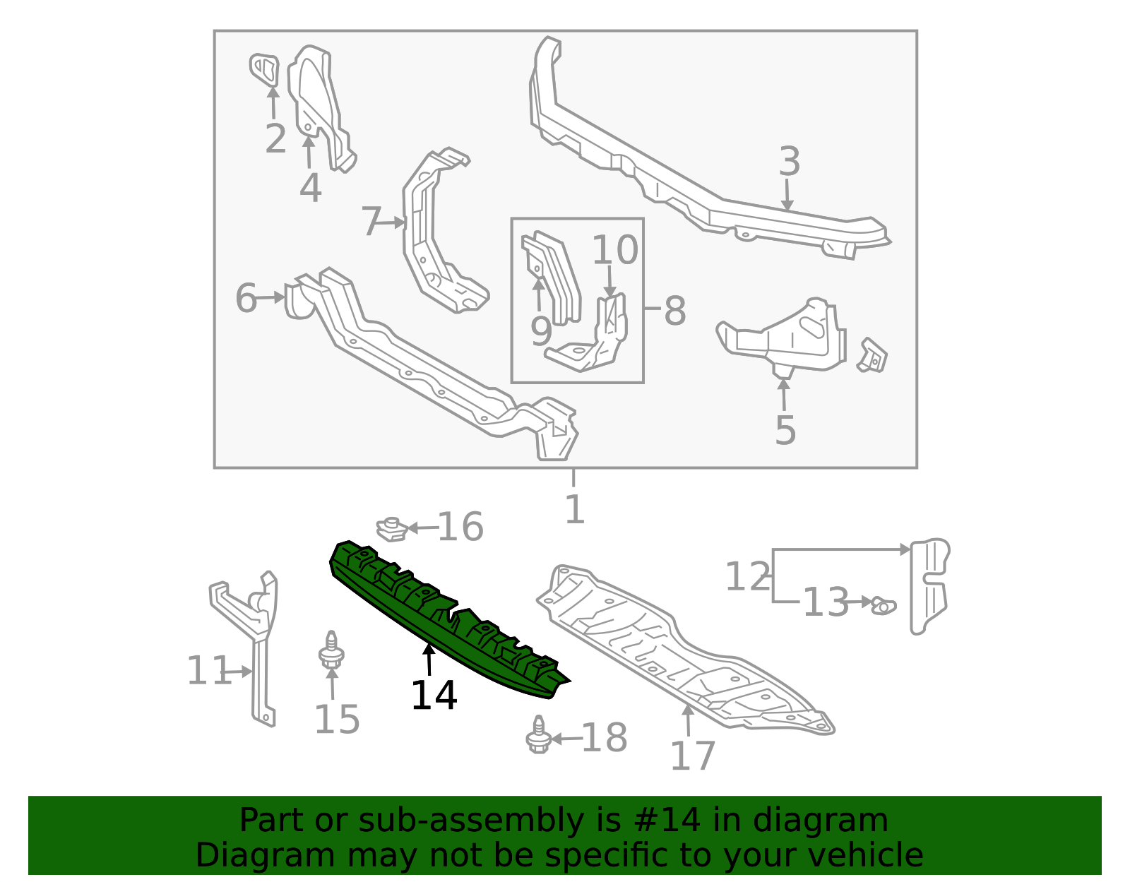 1997-2004 Toyota Under Cover 51441-06020 | Toyota Parts Center