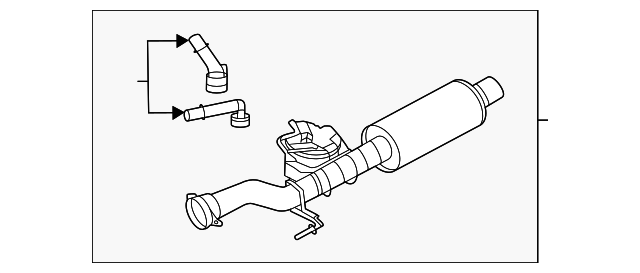 PL3Z-5A212-B - Exhaust Intermediate Pipe 2021-2025 Ford F-150 | Big 3 ...