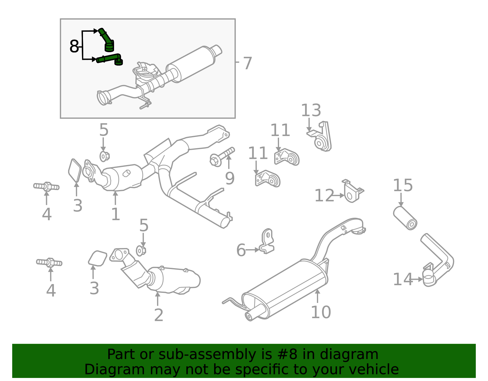 2021-2025 Ford F-150 | HVAC Heater Hose Connector | PL3Z-18663-A ...