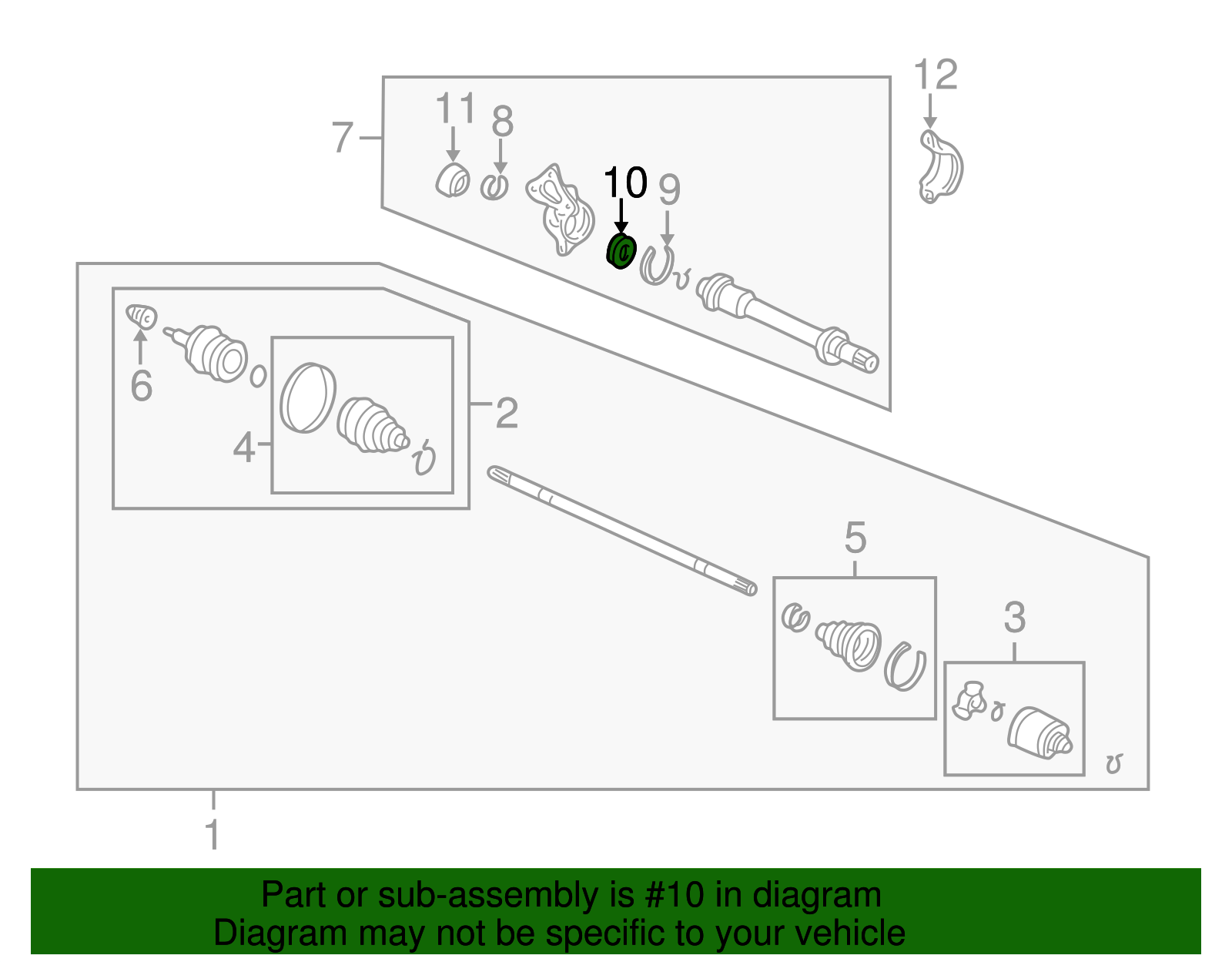 2009-2025 Honda Bearing 91057-SJC-A01 | OEM Parts Online