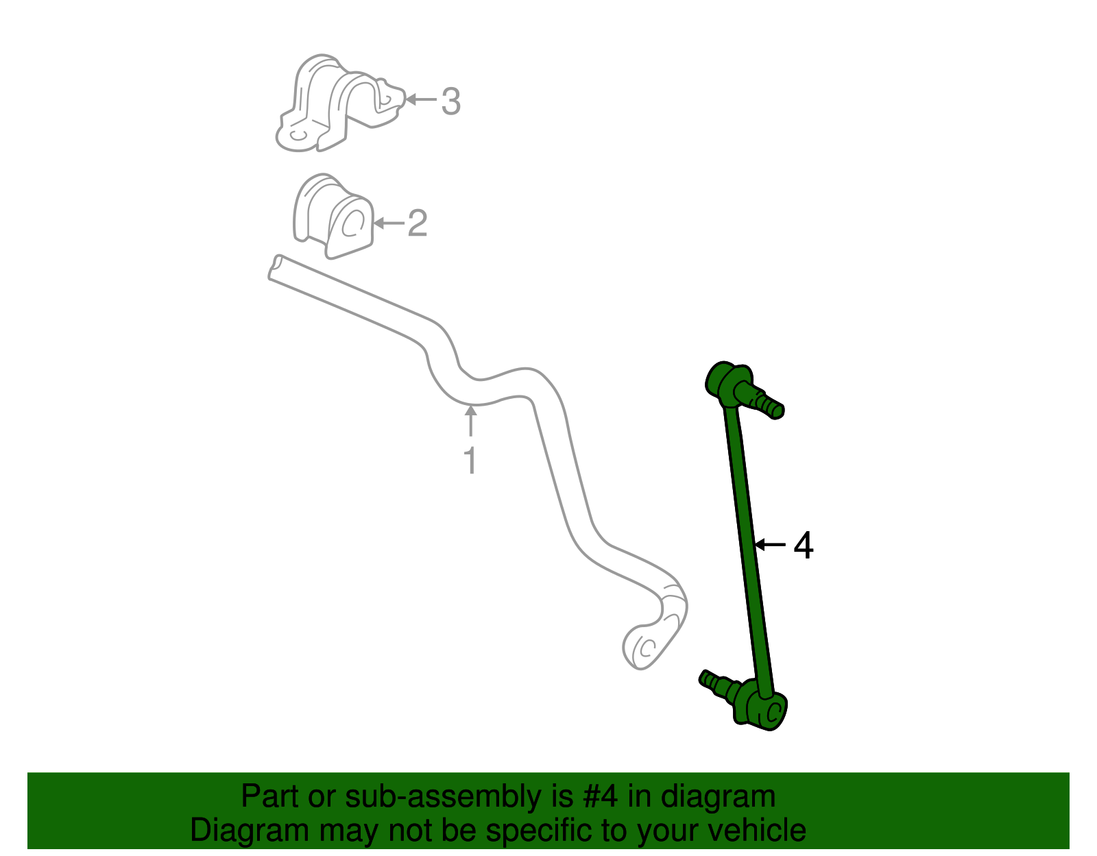 1998-2003 Toyota Sienna 1998-2003 Toyota Sienna - Stabilizer Link 48810 ...