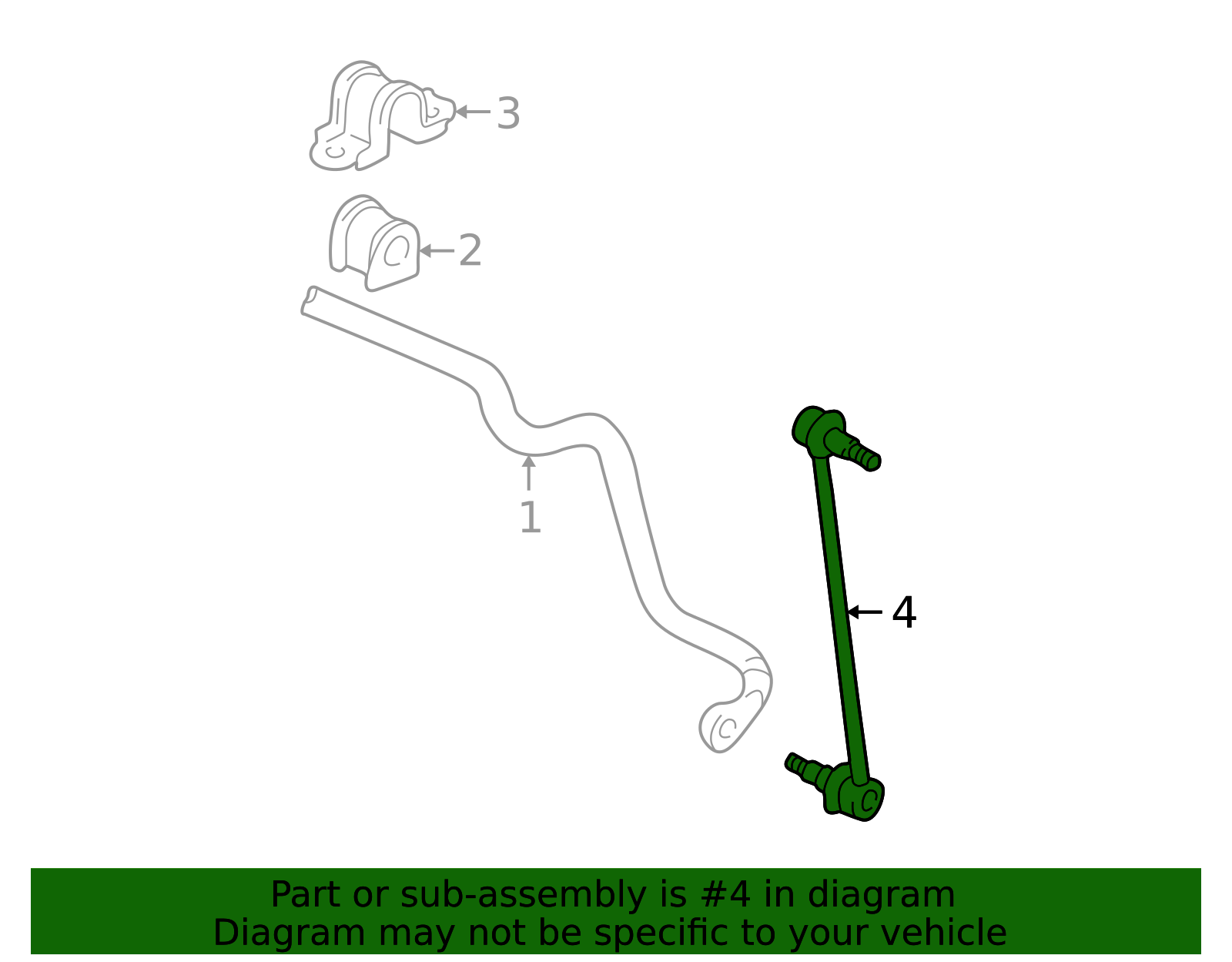 1998-2003 Toyota Sienna 1998-2003 Toyota Sienna - Stabilizer Link 48810 ...