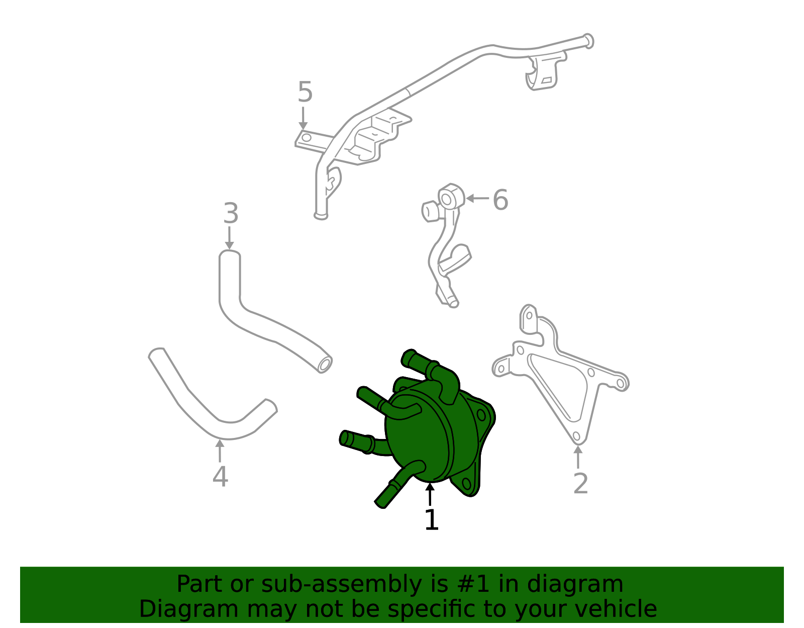 19430-RNA-A51 - 2006-2011 Honda Civic - Warmer (Atf) | Genuine Honda Parts