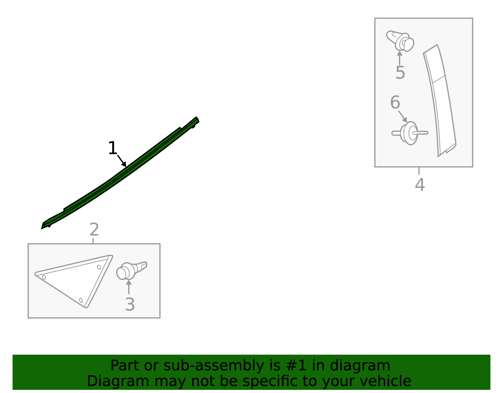 2019-2025 Mazda 3 Belt Molding BDTS-50-650E | Mazda Parts Deals