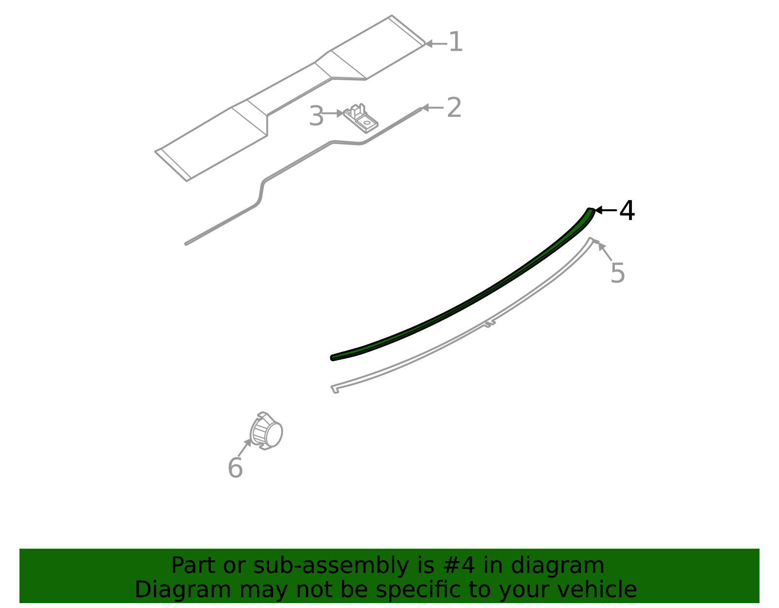 51-62-8-084-544 - 2020-2024 BMW X6 - Spoiler | BMWPartsHub