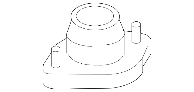 4140A505 - Suspension Shock Absorber Mount 2002-2025 Mitsubishi ...