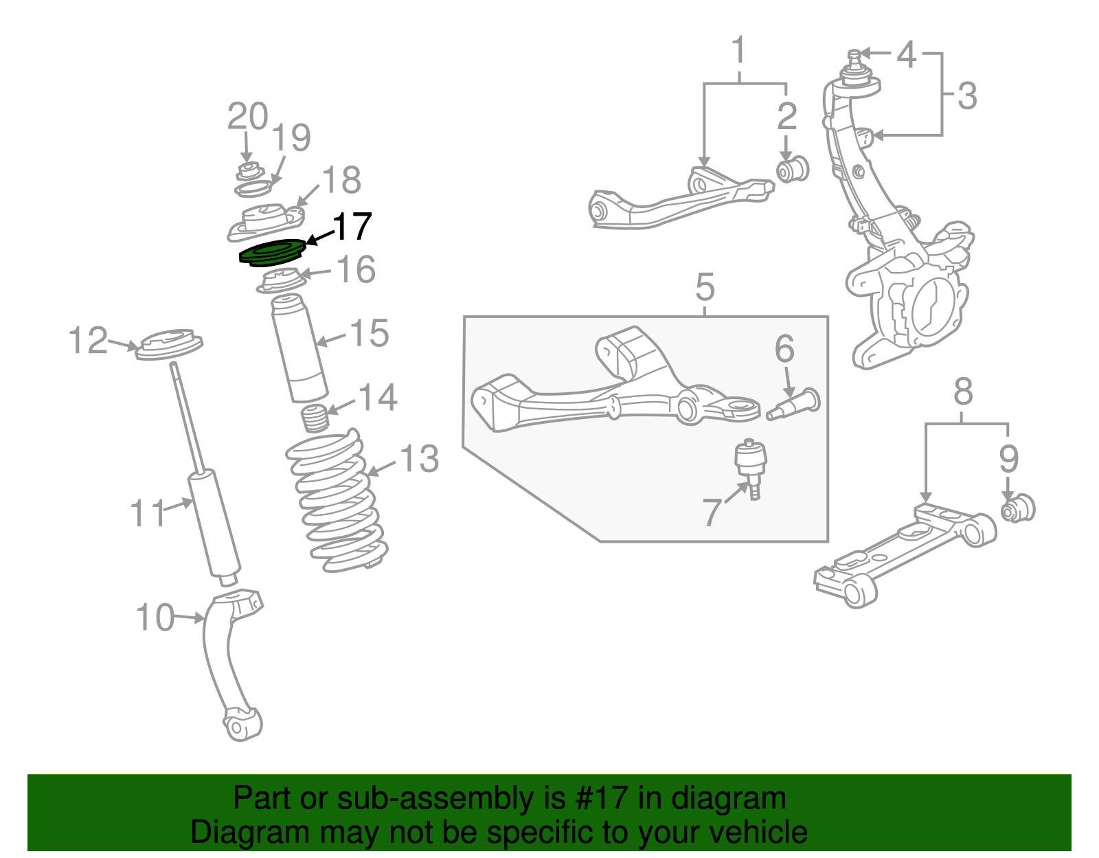 15743856 - OEM GM Upper Insulator | GMPartsCenter.net | GM Parts Center